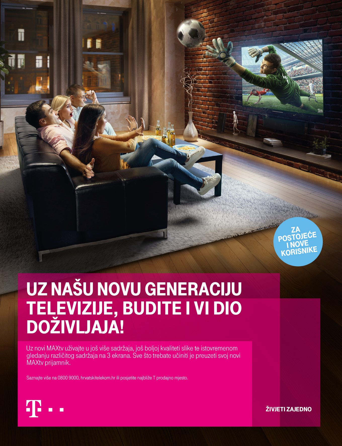 HURA | McCannova čarolija za MAXtv – novu generaciju televizije